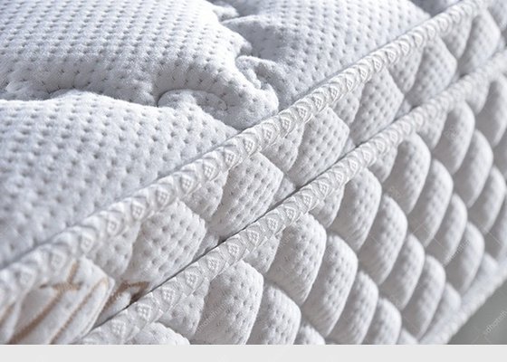 King Queen Size Spring Hotel Bed Mattress Comfortable With Memory Foam High Standard