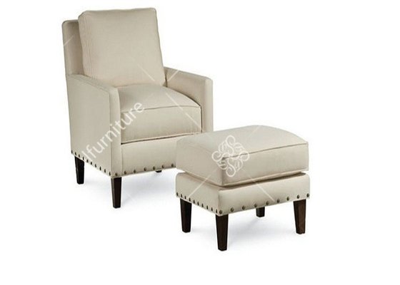 High End Comfortable Bedroom Lounge Chairs Hotel Furniture , Modern Living Room Accent Chairs