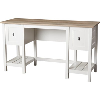White Hign Glossy Hotel Writing Desk Plywood Top Customized For Home / Hotel