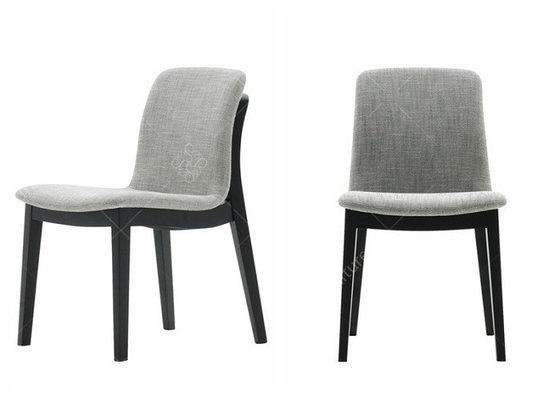 Fabric / Leather Commercial Restaurant Furniture Modern Restaurant Chairs Customized