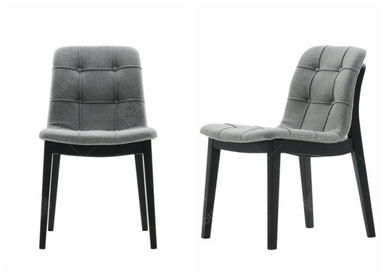 Fabric / Leather Commercial Restaurant Furniture Modern Restaurant Chairs Customized