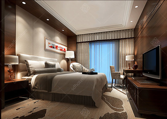 Luxury Hotel Guest Room Lounge Suit With High Spring Foam Standard Size
