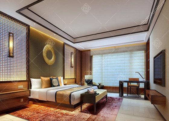 Luxury Hotel Guest Room Lounge Suit With High Spring Foam Standard Size