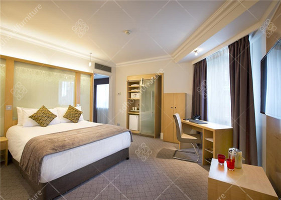 2018 New Design Hotel Bedroom Furniture Sets Upholstered with Fabric