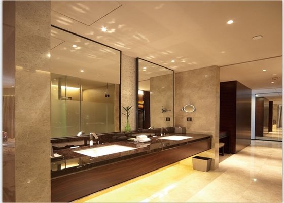 Modern Holiday Inn Luxury Hotel Glass Bedroom Furniture Beds Environment friendly