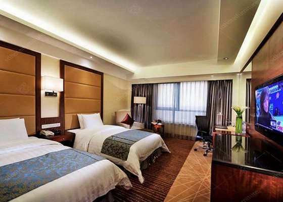 5 Star Modern Style Hotel Bedroom Set With Wooden Furniture