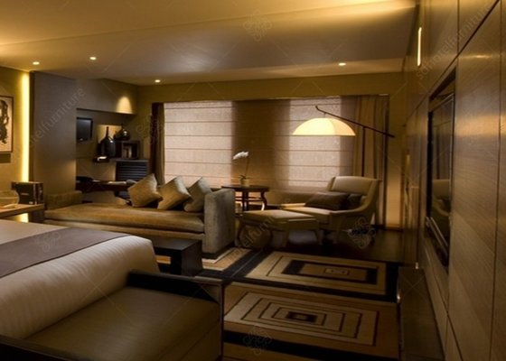 Luxury Business Hotel Bedroom Furniture Sets / Modern Bedroom Suites