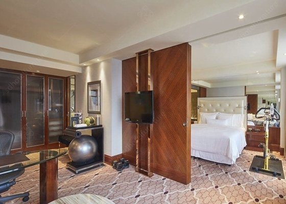 Modern Melamine or Laminate Bedroom Furniture In Foshan White Elegant