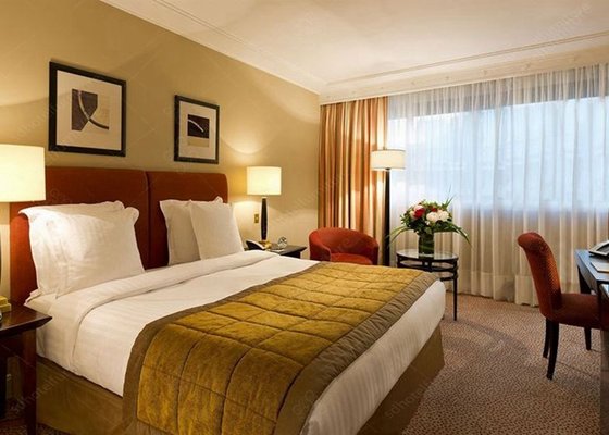 5 Star Modern Style Hotel Bedroom Set With Wooden Furniture