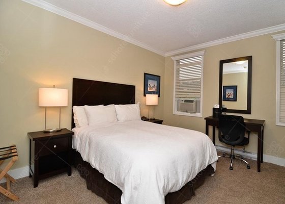 Modern MDF Wood Commercial Hotel Bedroom Furniture Sets Custom-Made