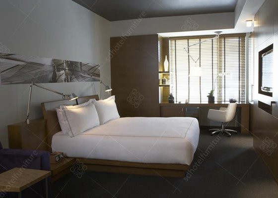 Standard Malasia Hotel Bedroom Furniture Sets / King Size Bedroom Sets