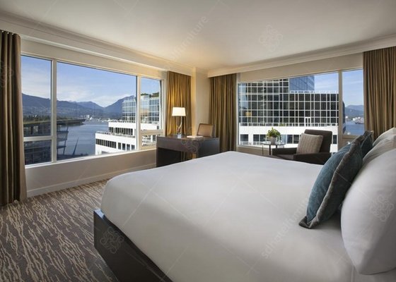 Standard Malasia Hotel Bedroom Furniture Sets / King Size Bedroom Sets