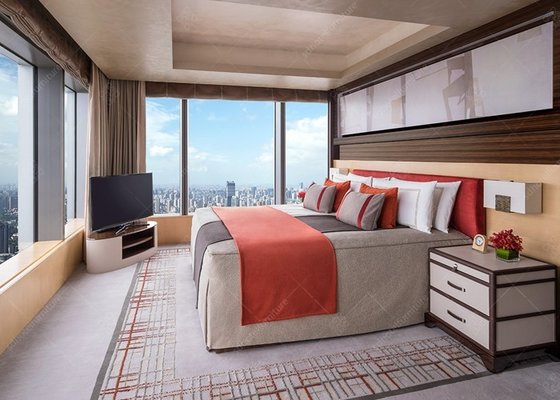 Europe Modern Style Hotel Bedroom Furniture Sets ISO9001 SGS