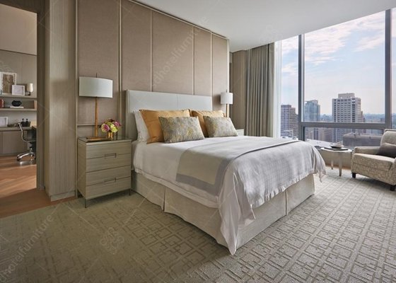 4 - 5 Star Holiday Resort Hotel Guest Bedroom Furniture Environment-friendly
