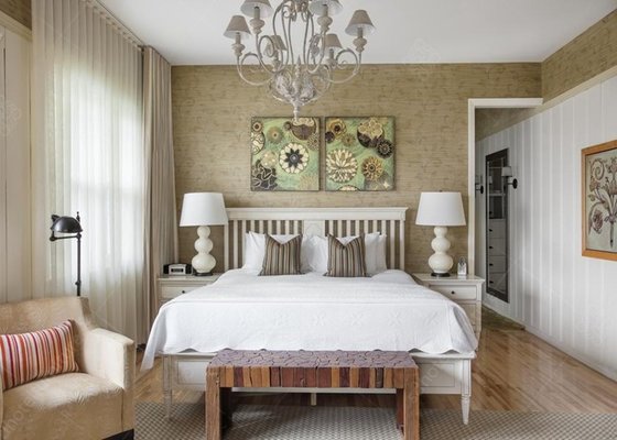 White Luxury Hotel Bedroom Furniture / Persident King Size Bedroom Sets High Scratch-Resistant
