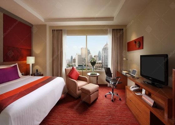 5 Star Hotel Bedroom Furniture Sets With Aluminum Or Steel Frame