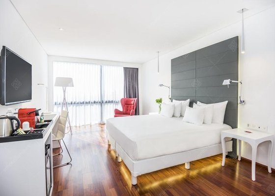 Economic Hotel Bedroom Furniture Sets with 1 Year Warranty ISO14001