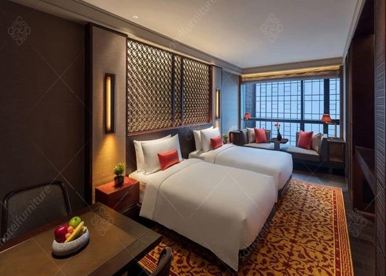 Simple Design Classic 5 Star Hotel Bedroom Furniture Sets for Malaysia