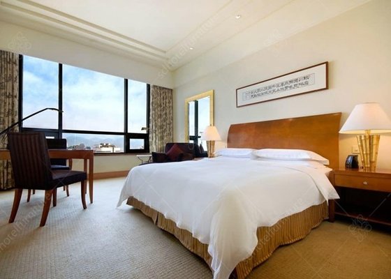 Economic Wooden Simple Hotel Bedroom Furniture for Three Star Hotel