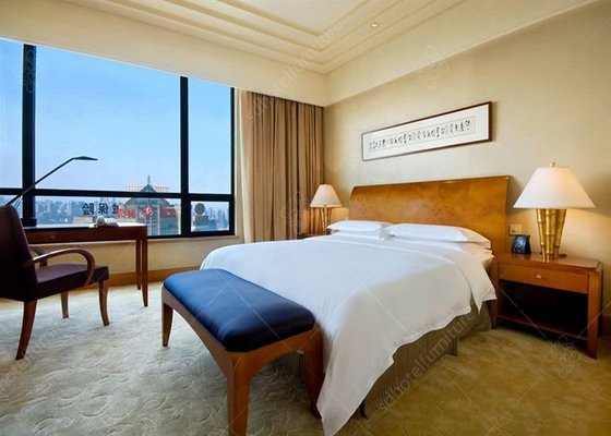 Economic Wooden Simple Hotel Bedroom Furniture for Three Star Hotel
