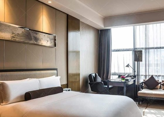 Luxury Modern Wooden Style Hotel Bedroom Furniture Set For Sale