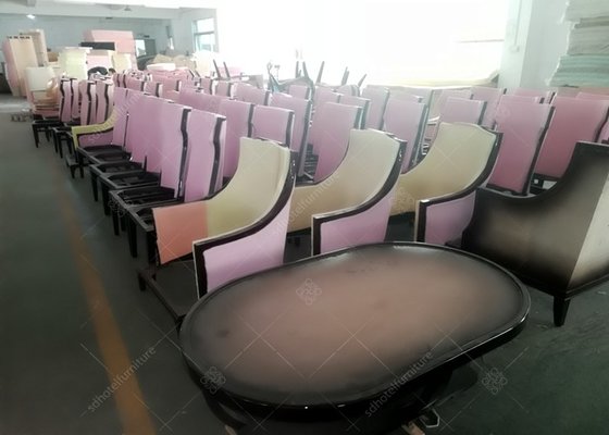 Royal Latest Resort / 5 Star Hotel Bedroom Furniture Fire Retardant