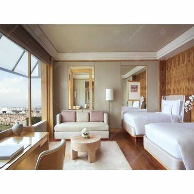 Custom Made Luxury 5 Star Hotel And Resort Furniture / Bedroom Furniture Sets