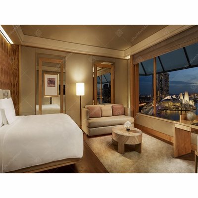 Custom Made Luxury 5 Star Hotel And Resort Furniture / Bedroom Furniture Sets