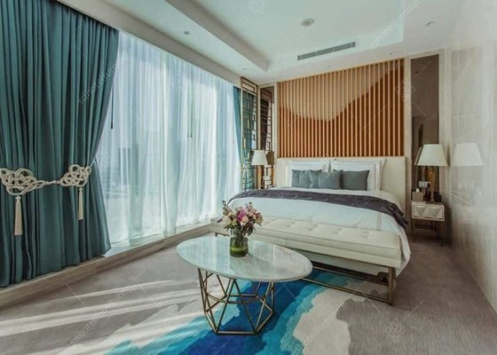 Plywood Hotel Bedroom Furniture / Modern Living Room Furniture Sets
