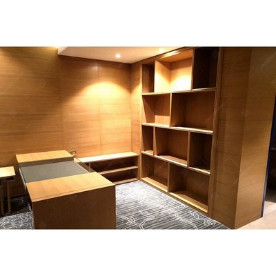 Boutique Light Color Wooden Hotel Furniture / Apartment Bedroom Furniture
