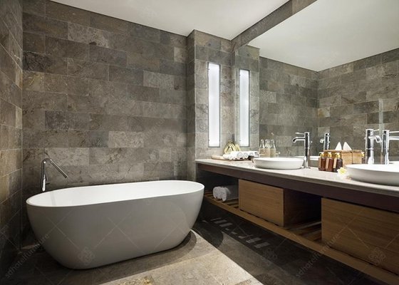 Custom Size Hotel Bedroom Furniture Sets / Beds For Apartments