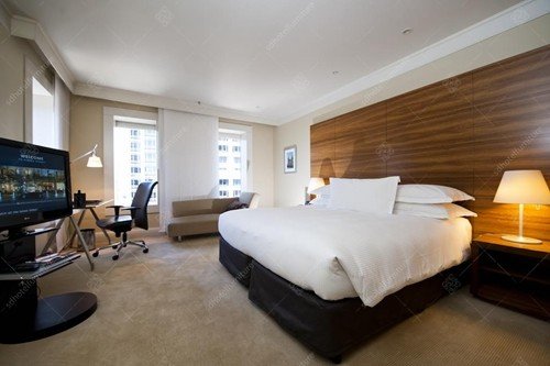 Five Star Dubai Luxury Hotel Bedroom Furniture  Insect Prevention And Anti - Corrsion