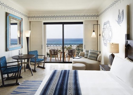 Elegant Comfortable Resort Hotel Project Furniture / Commercial Bedroom Bed Sets