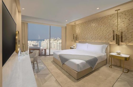Wooden And Stainless Steel Marriott Hotel Furniture CA117 Or BS5852 Standard Fire Retardant