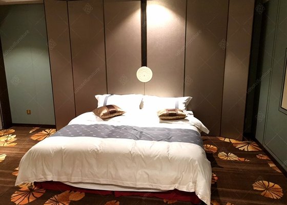 Wooden Antique Hotel Furniture Room Packages King Bedroom Sets 5 Years Guarantee