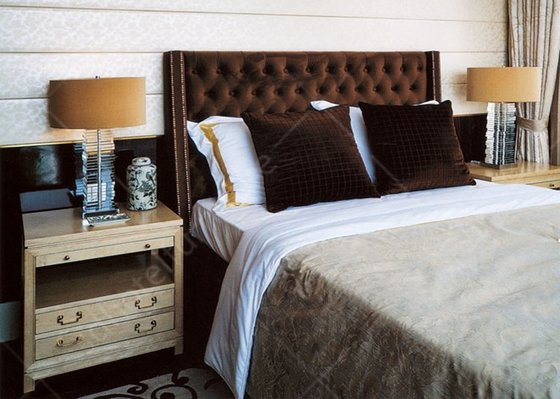 High End Solid Wooden Villa Furniture  , Queen Or King Bedroom Sets