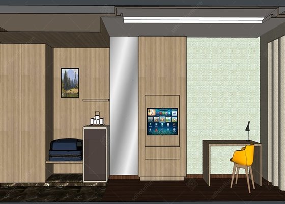 4 Star India Style Hotel Project Furniture / Bed Room Furniture Set