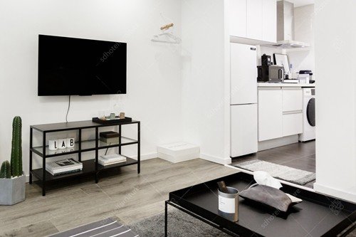 Cusom - Made Apartment Furniture Sets Wood Veneer And Painting