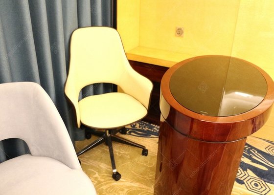 Custom Made Hilton Hotel Project Bedroom Furniture Sets 3 Yars Warranty