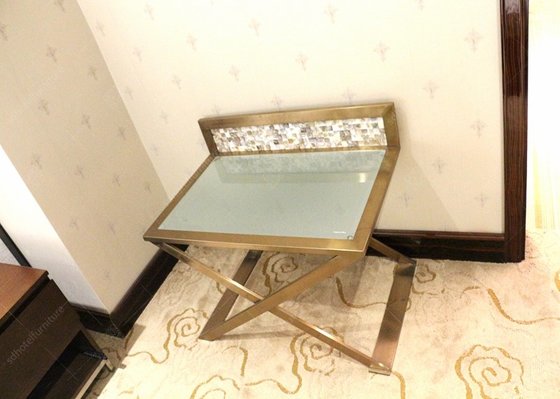 Shangdian Modern Economic King Bedroom Furniture Sets 3 Star Hotel Furniture