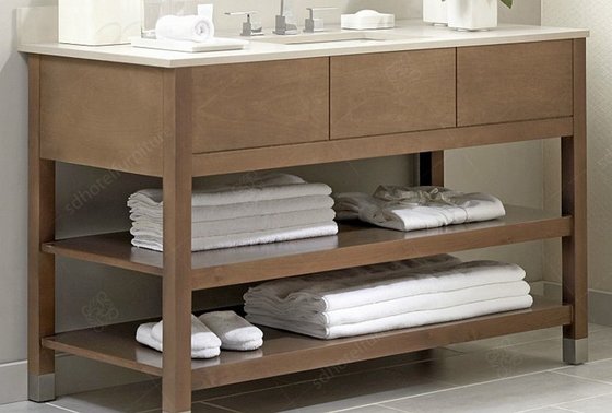 Fashionable Hotel Bedroom Furniture Sets With Laminate Finish