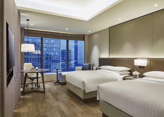Luxury Hotel Bedroom Furniture For 3 - 5 Star Hotel / Modern Bedroom Sets