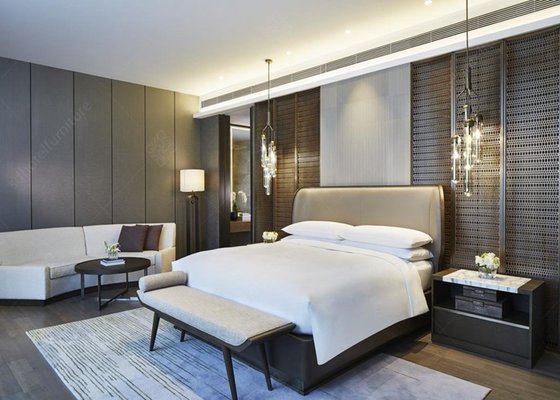 Luxury Hotel Bedroom Furniture For 3 - 5 Star Hotel / Modern Bedroom Sets