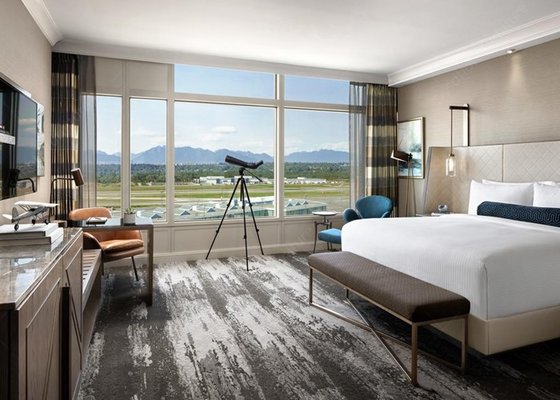 Contemporary Bedroom Furniture Modern Hotel Furniture Sets Solid Wood Style