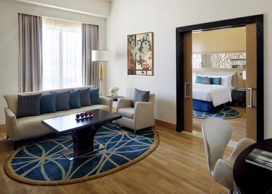 Modern Contemporary Wooden 5 Star Marriott Hotel Furniture With Living Room Furniture