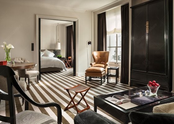 Hilton Conrad Luxury Well Design Style Hotel Room Furniture , High End Hotel Furniture