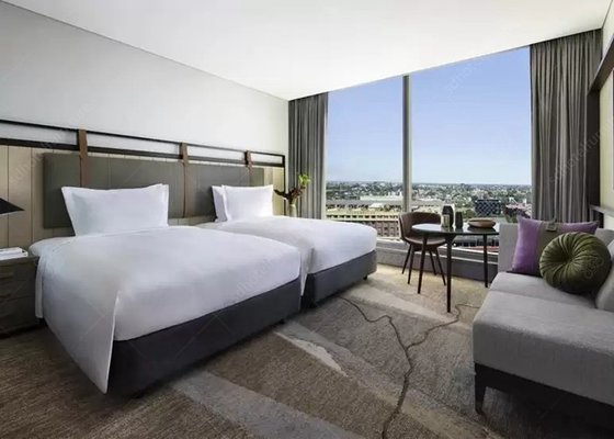 Concise Design Standard Hotel Furniture Environmental Friendly Lacquer
