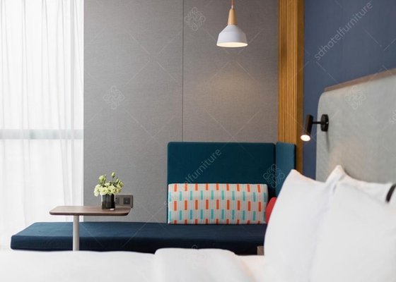 Commercial Express Holiday Inn Hotel Furniture , Contemporary Modern Hotel Bedroom Furniture Set