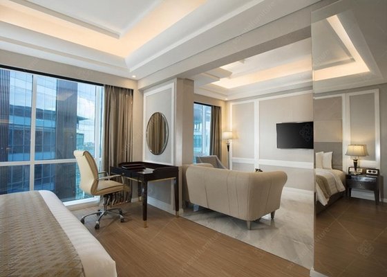 Hospitality Hotel Suite Furniture Used High Light Veneer Hotel Wooden Furniture