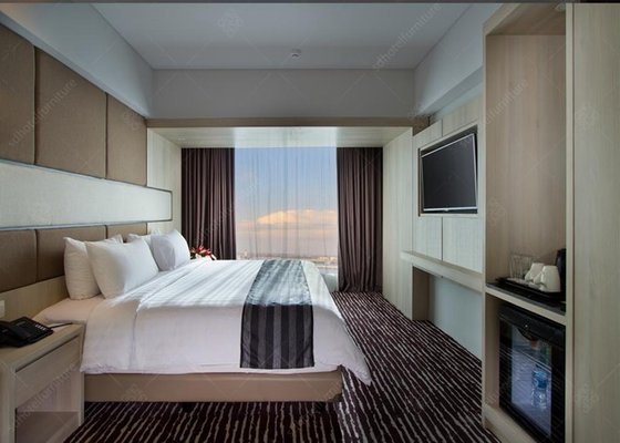 Specific Use Luxury Hotel Bedroom Furniture , Hotel Interior Furniture